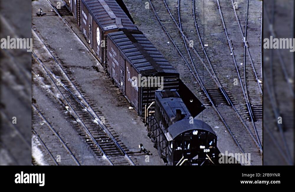 Vintage freight train and tracks Stock Videos & Footage - HD and 4K ...