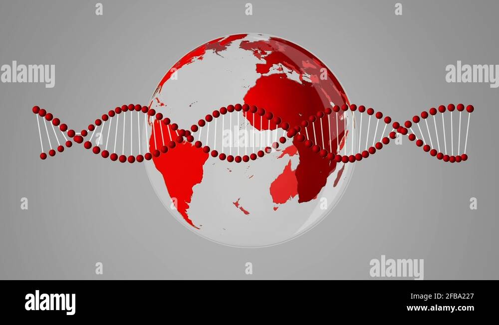 Globe dna rotating Stock Videos & Footage - HD and 4K Video Clips - Alamy