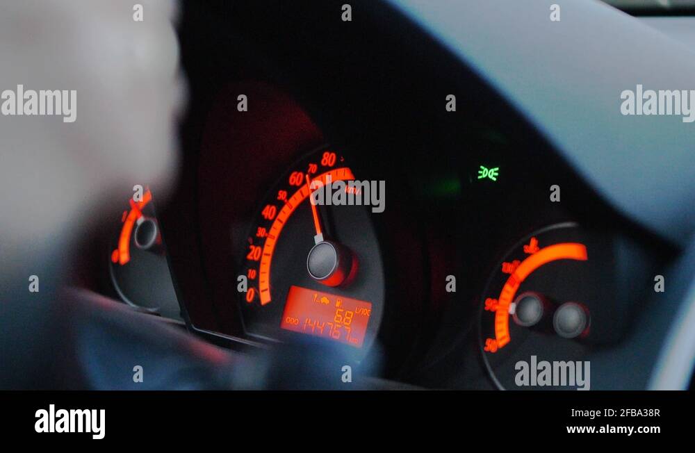 Dashboard odometer steering wheel Stock Videos & Footage - HD and 4K ...