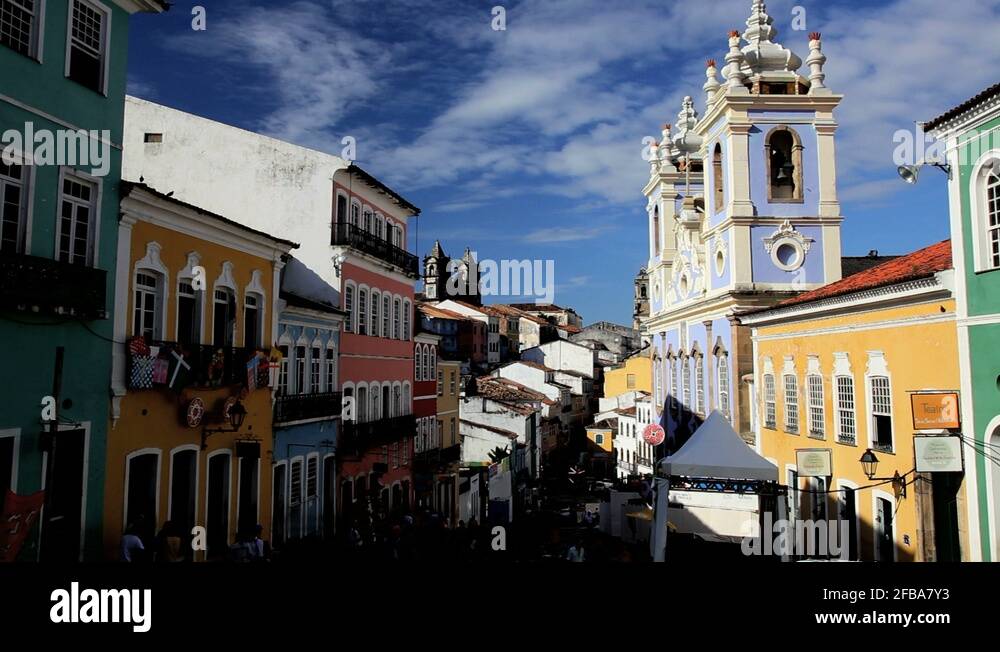 Pelourinho salvador brazil Stock Videos & Footage - HD and 4K Video ...
