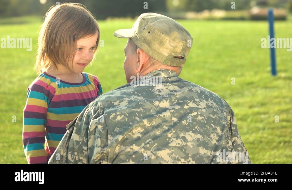 Daughter hugging her father Stock Videos & Footage - HD and 4K Video ...
