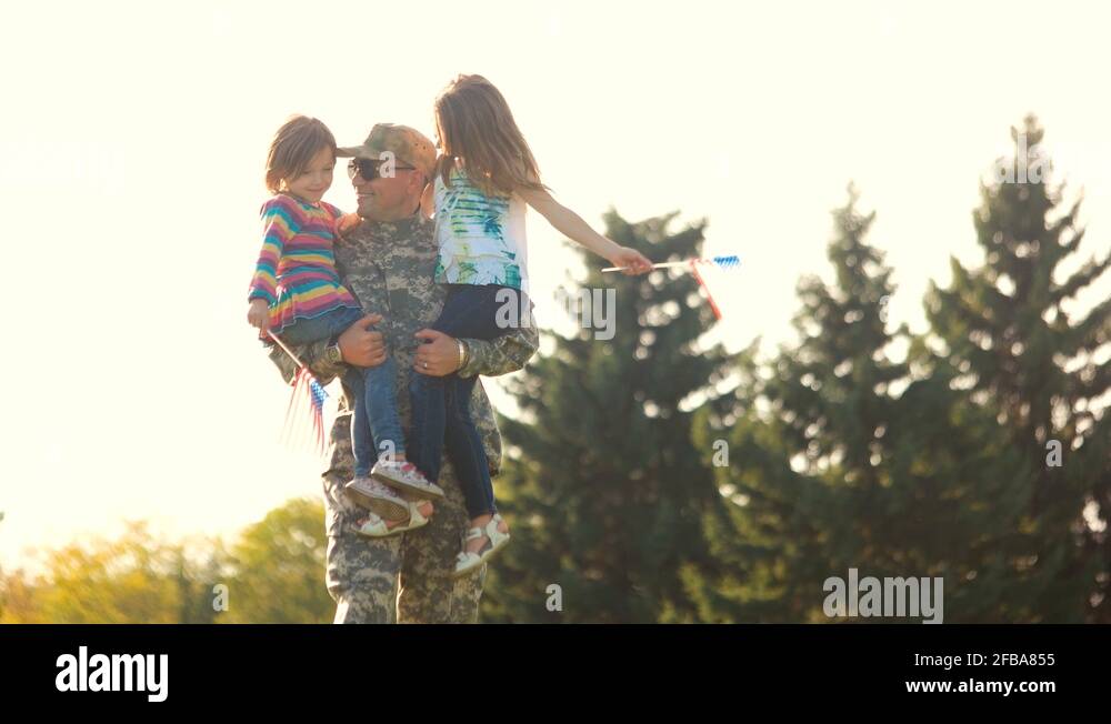 Walking vacation holding army soldier Stock Videos & Footage - HD and ...