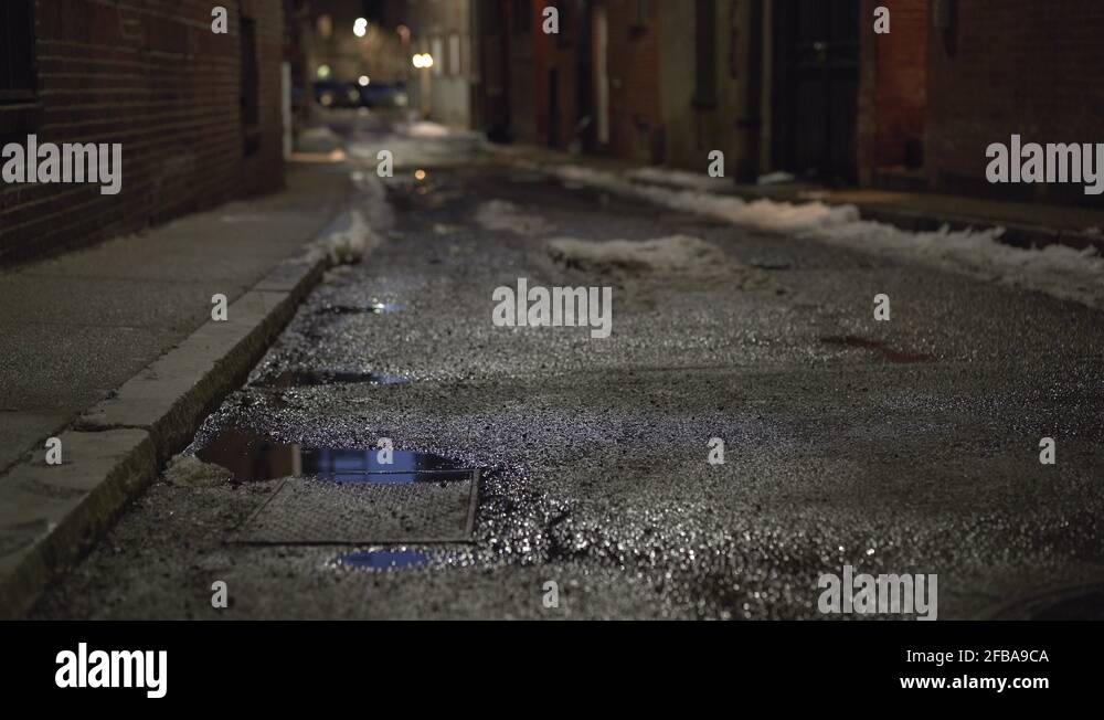 Dark puddle reflection city Stock Videos & Footage - HD and 4K Video ...