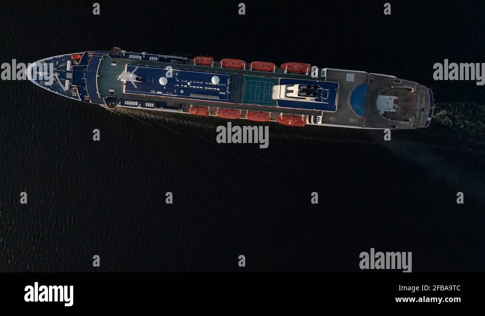Cruise ship top down view Stock Videos & Footage - HD and 4K Video ...