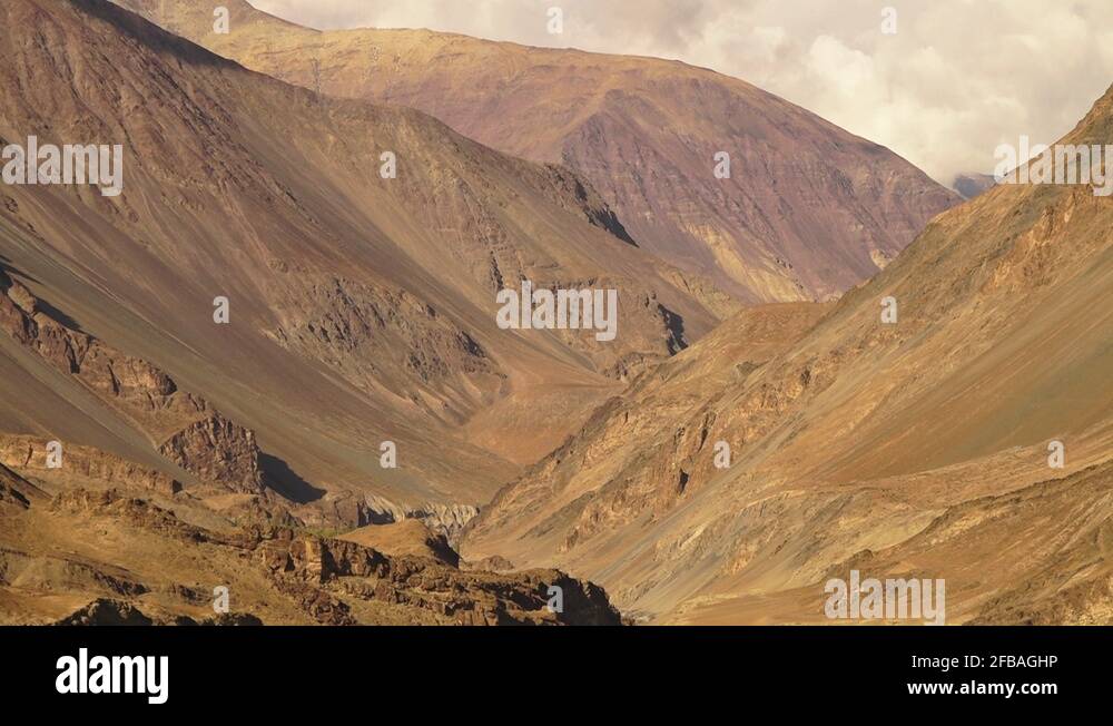 Slopes and ridges of Lesser Himalayas Mountain Stock Video Footage - Alamy