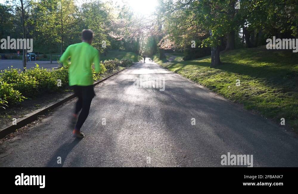 Man running through park Stock Videos & Footage - HD and 4K Video Clips ...