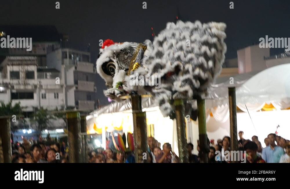 Chinese Dragon Dance Stock Video Footage - Alamy