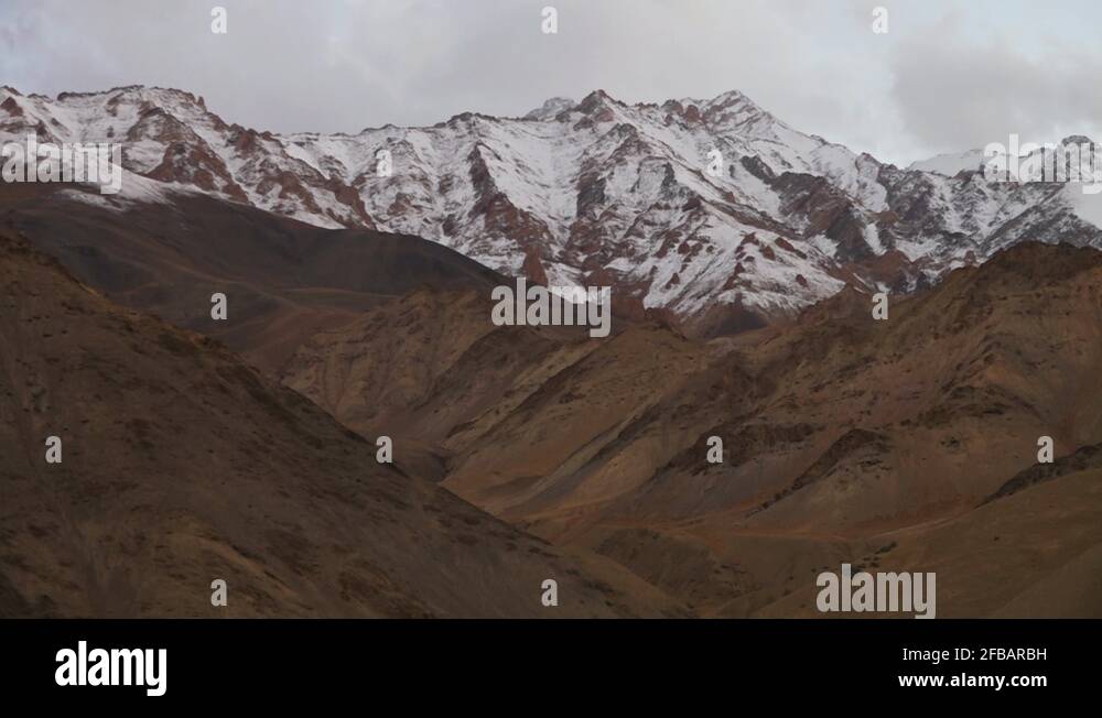 Perfect view of Indian Himalayan ranges, Ladakh Stock Video Footage - Alamy