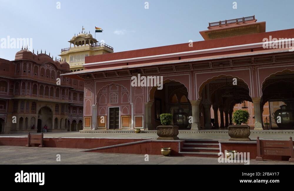 Diwan-i-Khas and its sterling silver vessels Stock Video Footage - Alamy