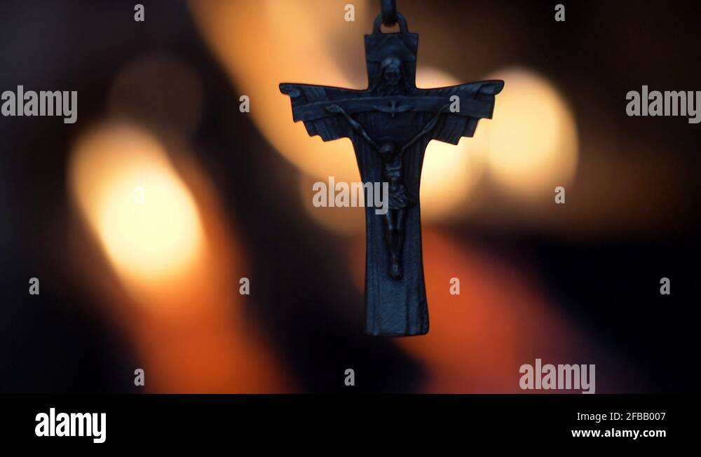 Crucifix shape in silhouette Stock Videos & Footage - HD and 4K Video ...