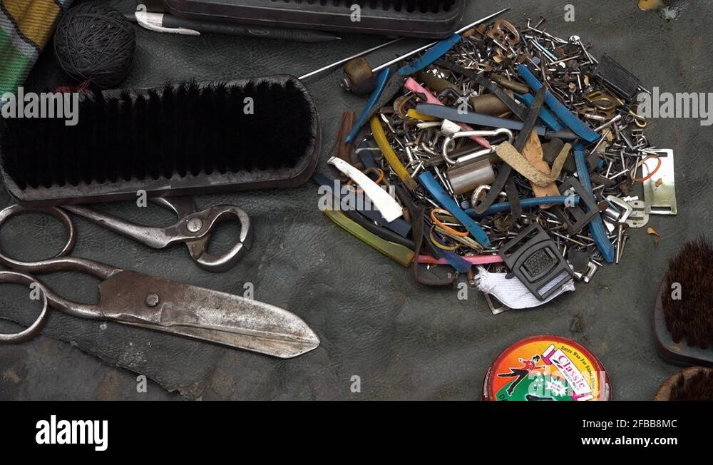Cobbler tools Stock Videos & Footage - HD and 4K Video Clips - Alamy