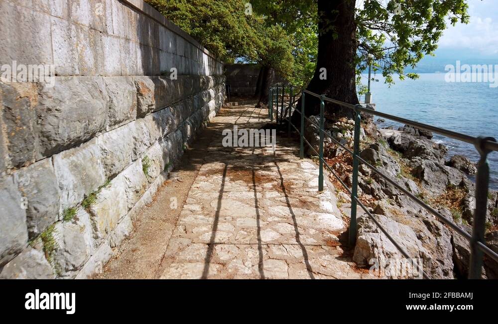 Coastal stone walkway Stock Videos & Footage - HD and 4K Video Clips ...