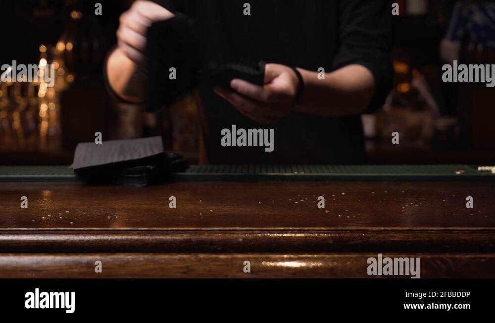 Cleaning table bar Stock Videos & Footage - HD and 4K Video Clips - Alamy
