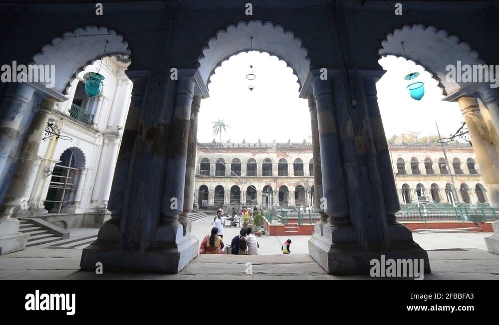 Shia Muslim Congregation hall and mosque Imambara in Hooghly, Wide view ...