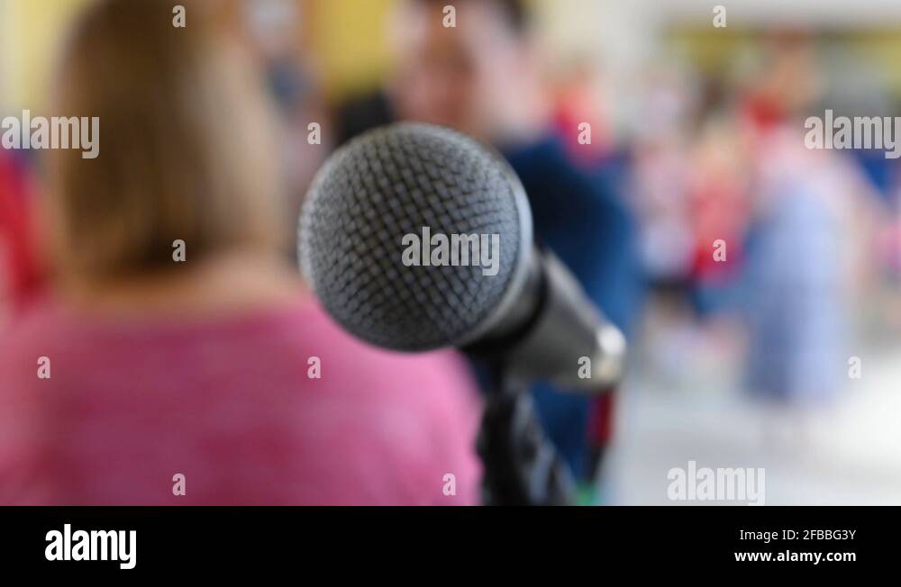 People mic Stock Videos & Footage - HD and 4K Video Clips - Alamy