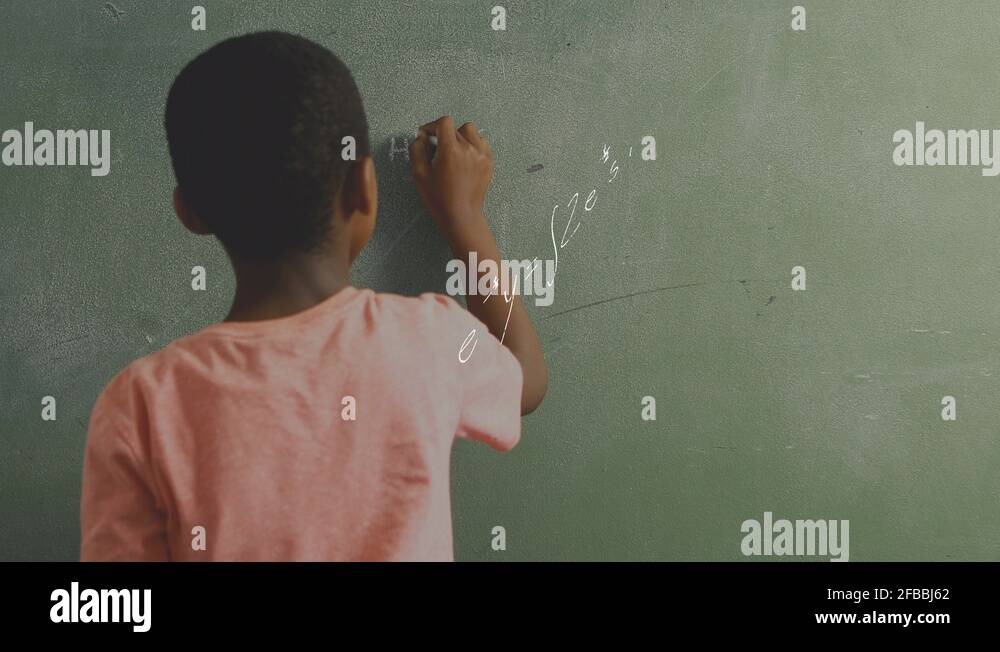 African boy writing chart Stock Videos & Footage - HD and 4K Video ...