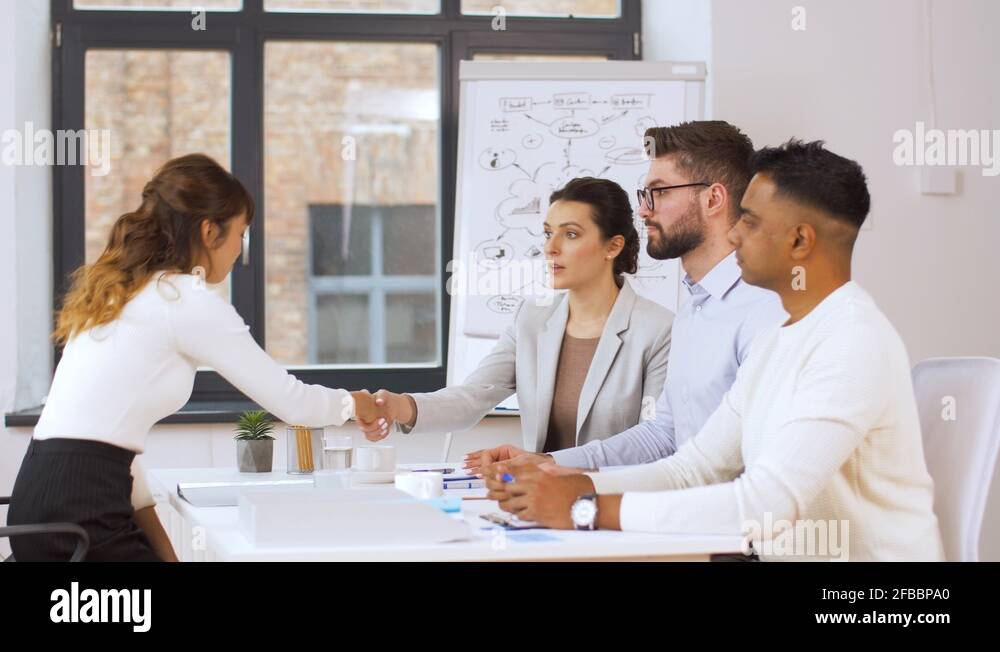 Employee leaving interview Stock Videos & Footage - HD and 4K Video ...