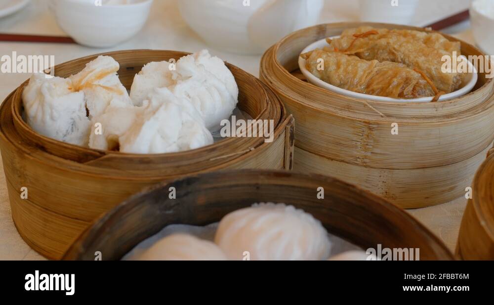 Chinese restaurant and dim sum restaurant Stock Videos & Footage - HD ...
