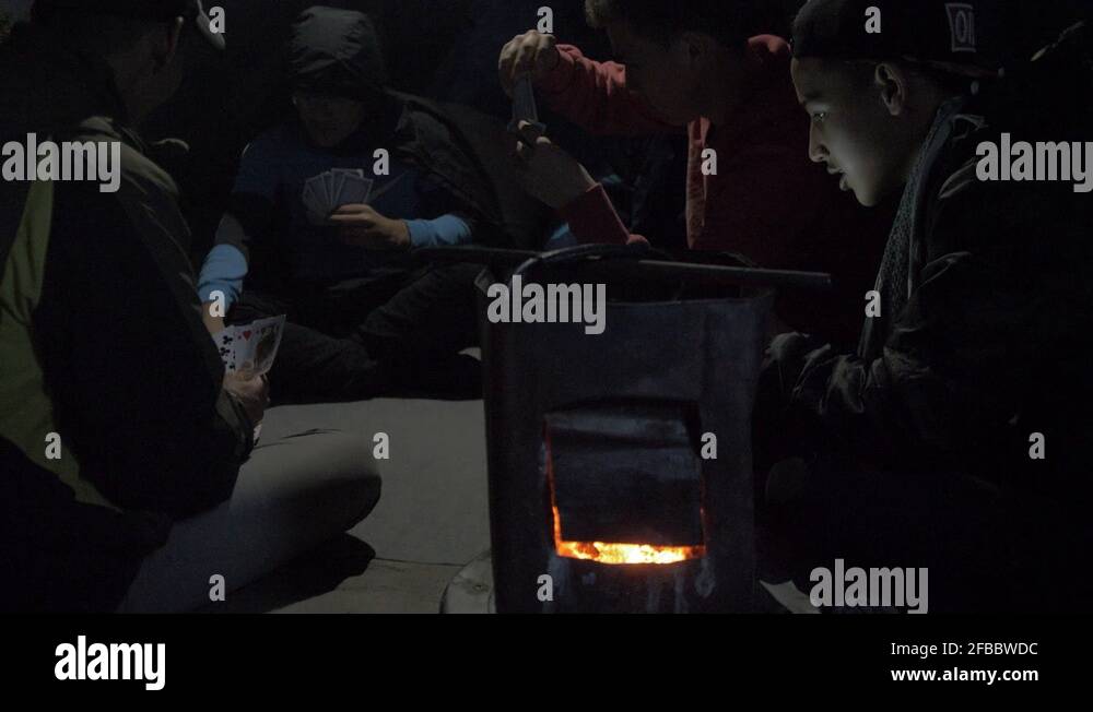 Refugees camp inside shelter Stock Videos & Footage - HD and 4K Video ...