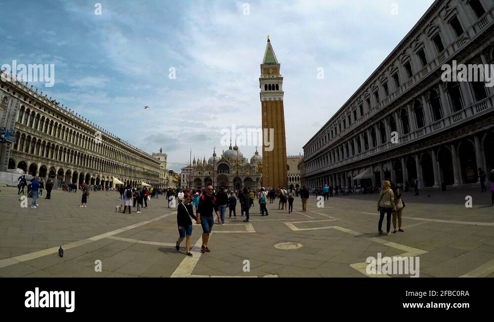 Piazza san marcos in venice Stock Videos & Footage - HD and 4K Video ...