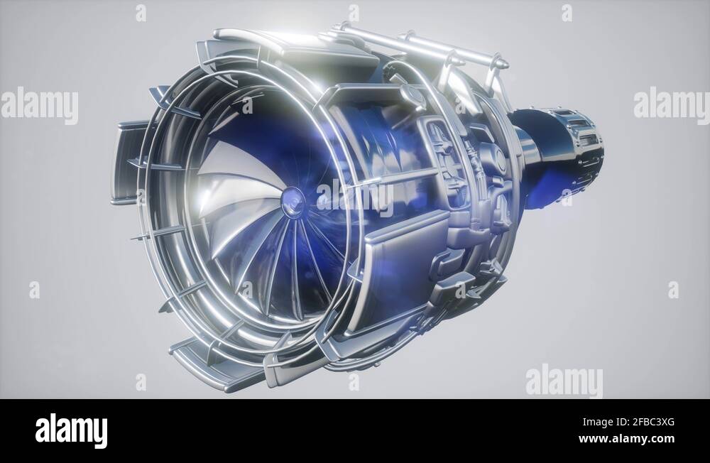 jet engine turbine parts Stock Video Footage - Alamy