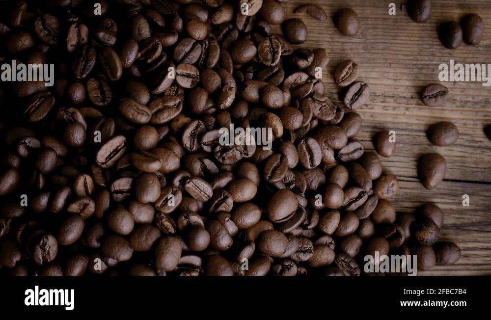 Coffee beans falling top view Stock Videos & Footage - HD and 4K Video ...