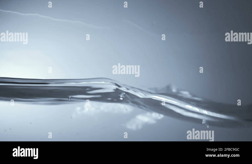 Water surface texture, Slow motion looping clean swimming pool ripples ...