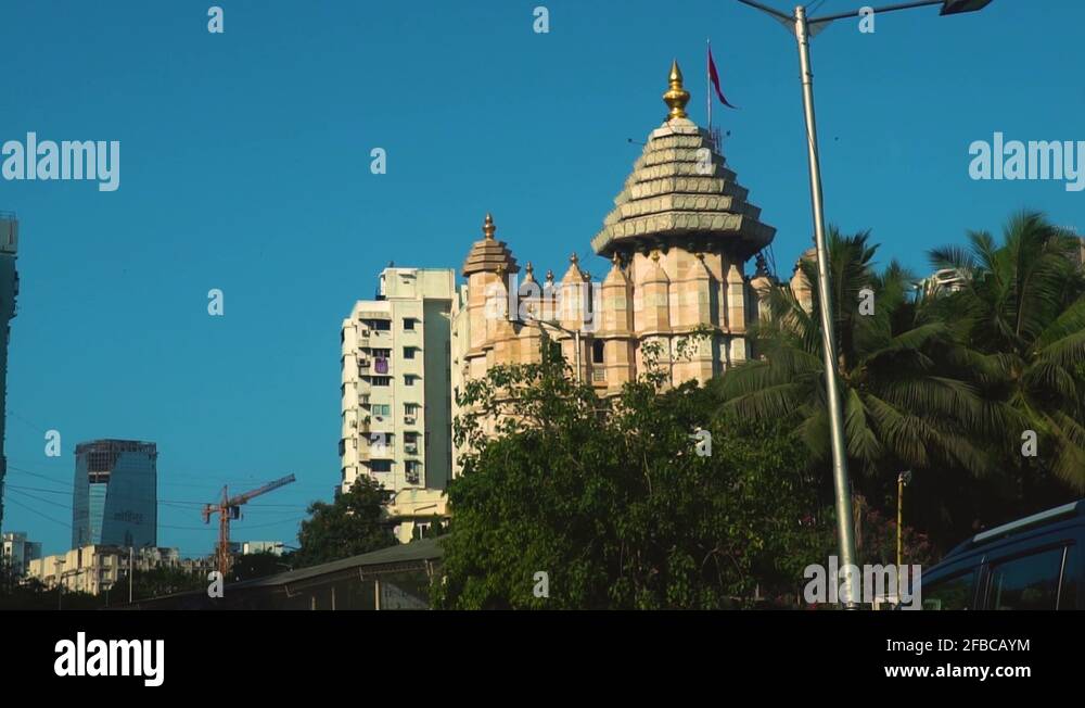 siddhivinayak temple in mumbai - mumbai ganesh temple Stock Video ...