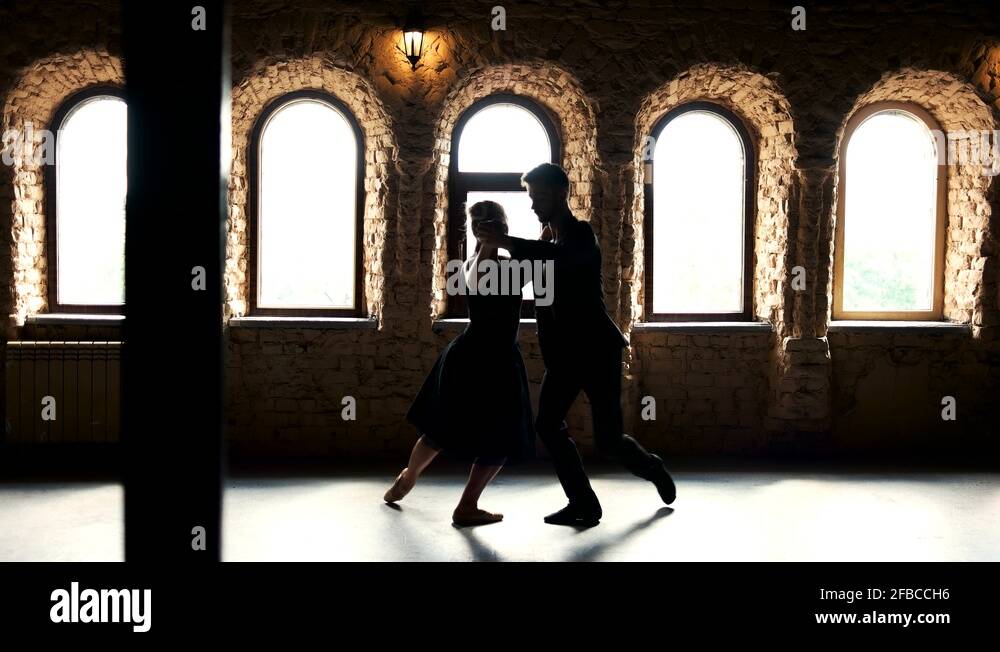 Contemporary style ballet dancers Stock Video Footage - Alamy