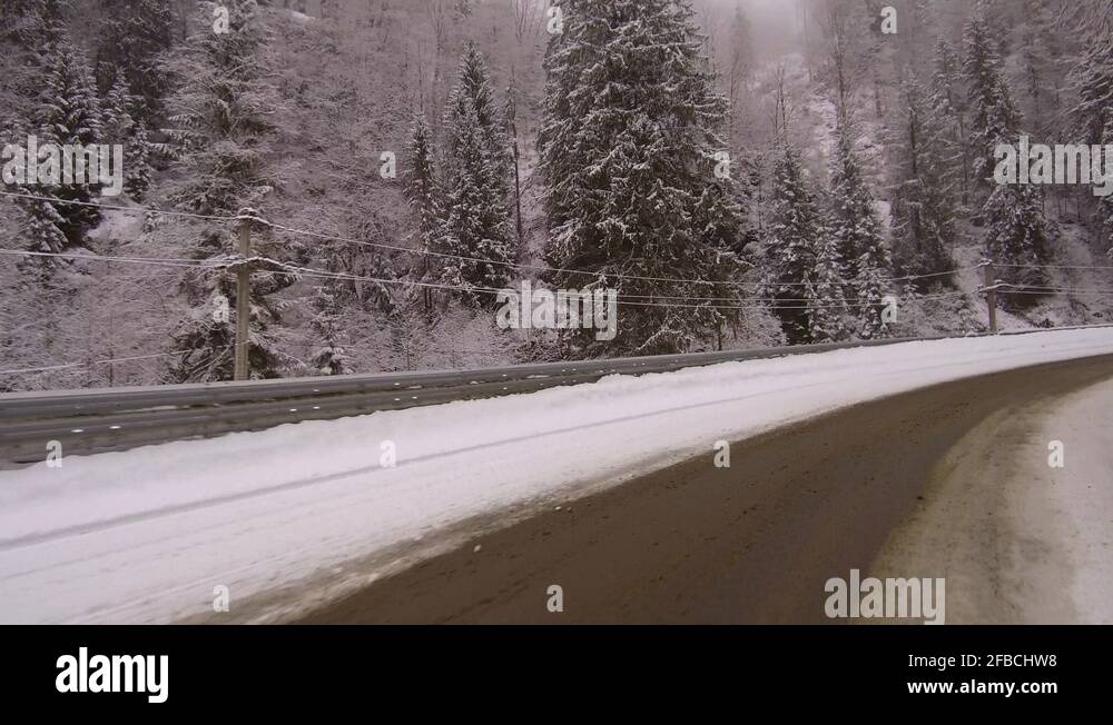 Dangerous driving conditions on roads Stock Videos & Footage - HD and ...