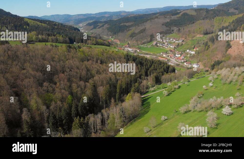 Small village surrounded forest Stock Videos & Footage - HD and 4K ...