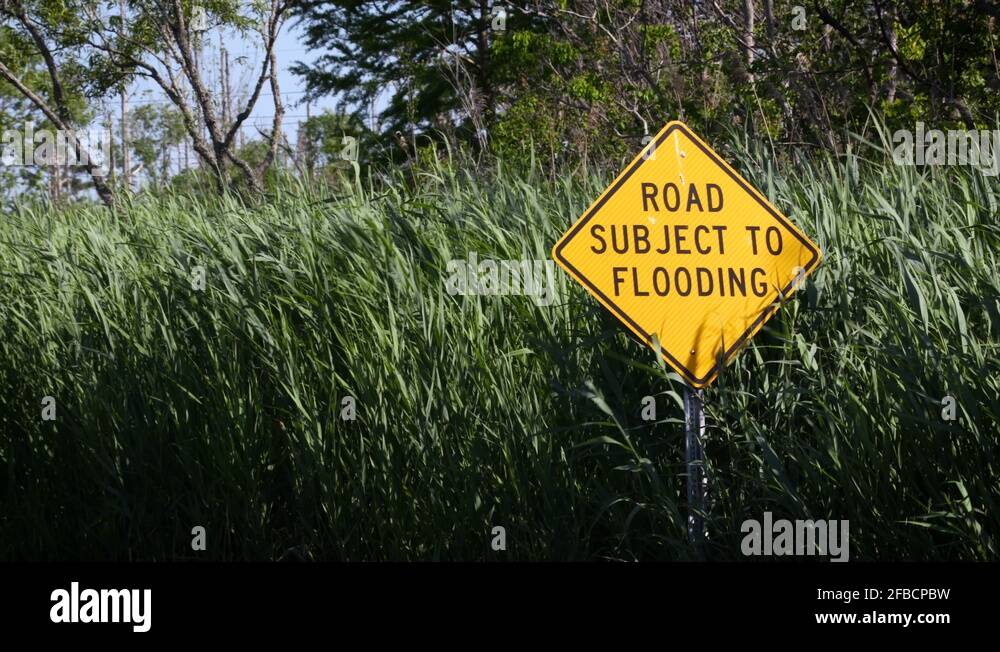 Road flooding sign Stock Videos & Footage - HD and 4K Video Clips - Alamy