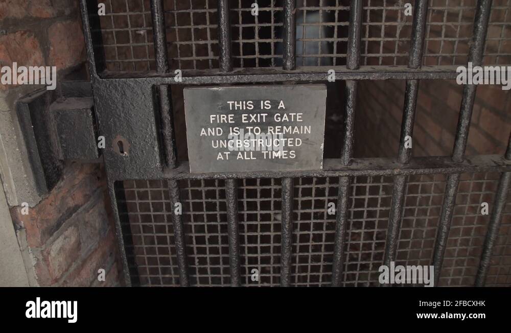 Rusty old fire exit door Stock Videos & Footage - HD and 4K Video Clips ...