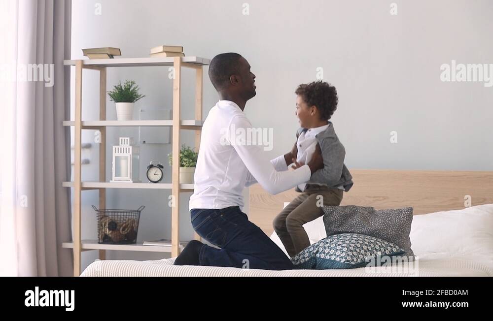 Black children jumping on bed Stock Videos & Footage - HD and 4K Video ...