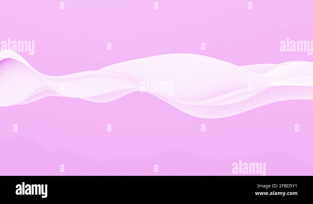 Abstract 3d white waves animation on differents pastel background. 4k ...