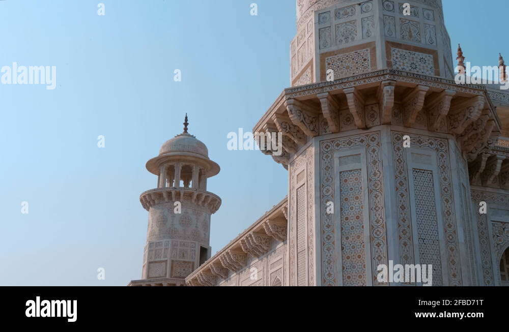 Agra Red Fort is the famous national landmark in Agra, India Stock ...