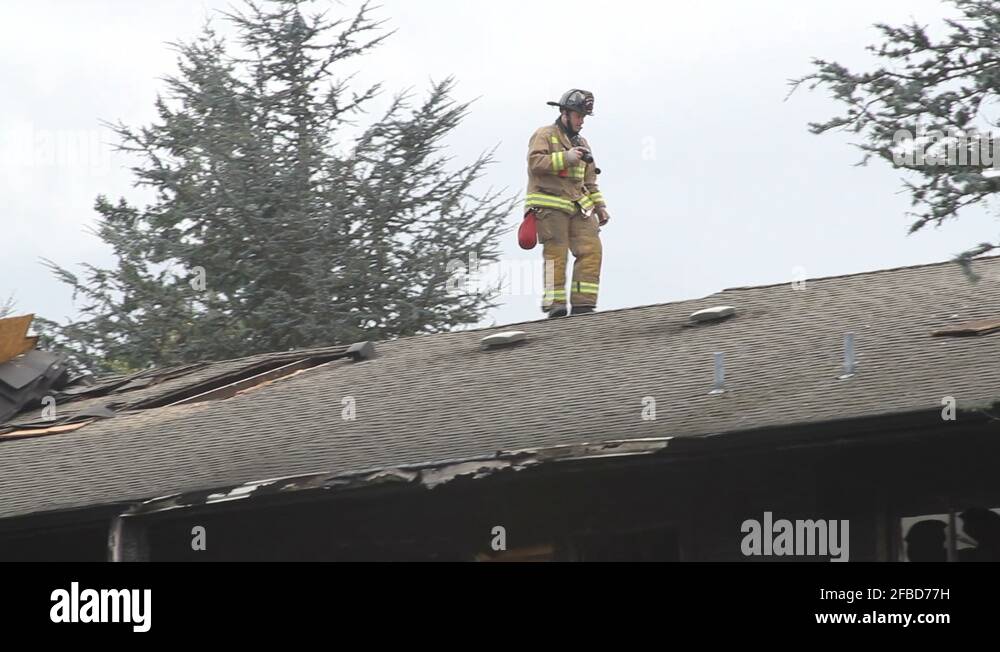 Firefighter roof Stock Videos & Footage - HD and 4K Video Clips - Alamy