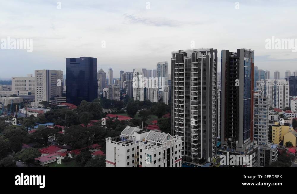 Singapore high rise buildings Stock Videos & Footage - HD and 4K Video ...