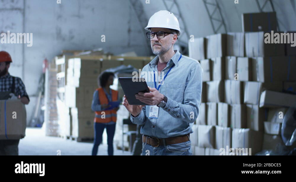 Logistics warehouse staff Stock Videos & Footage - HD and 4K Video ...