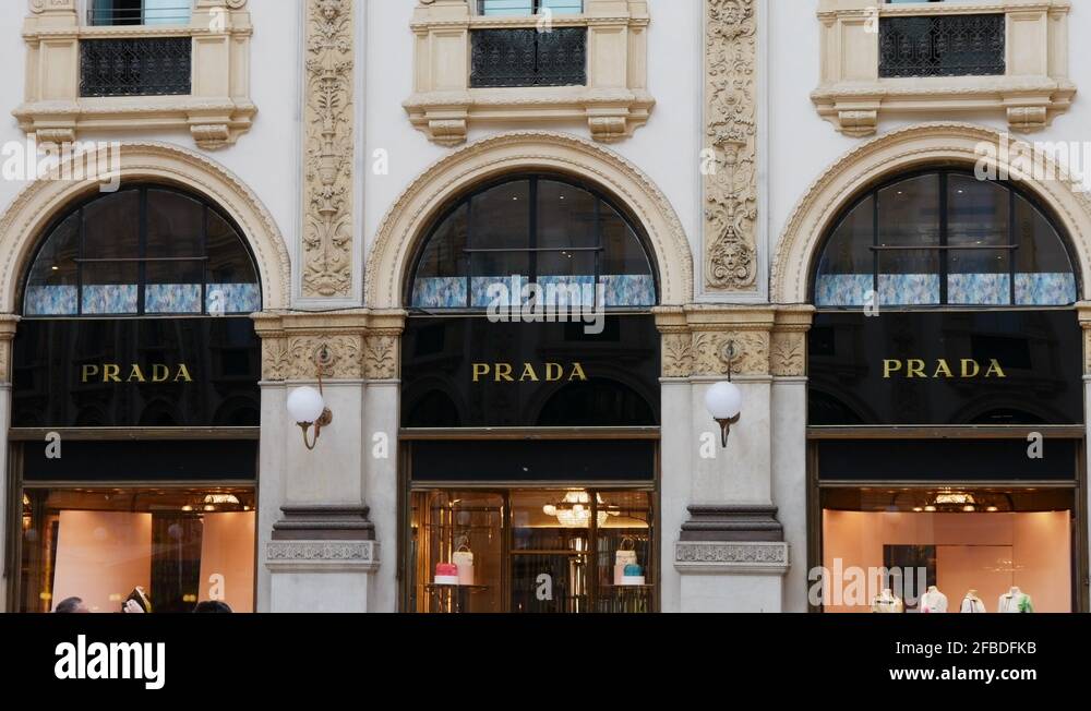 Prada shop galleria vittorio emanuele Stock Videos & Footage - HD and ...
