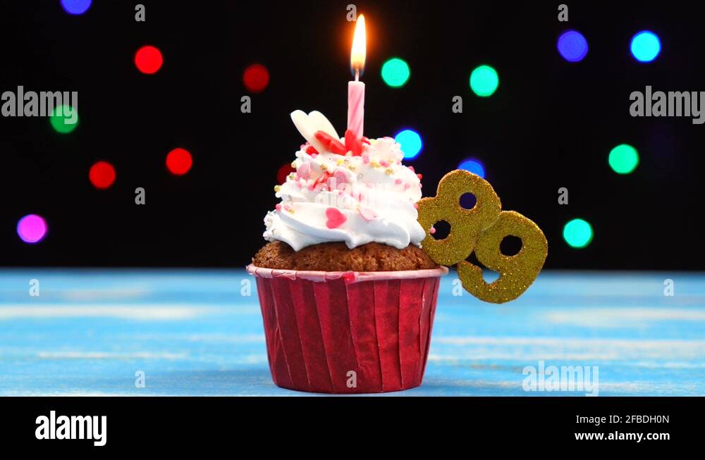Birthday candle number 89 flame Stock Videos & Footage - HD and 4K ...
