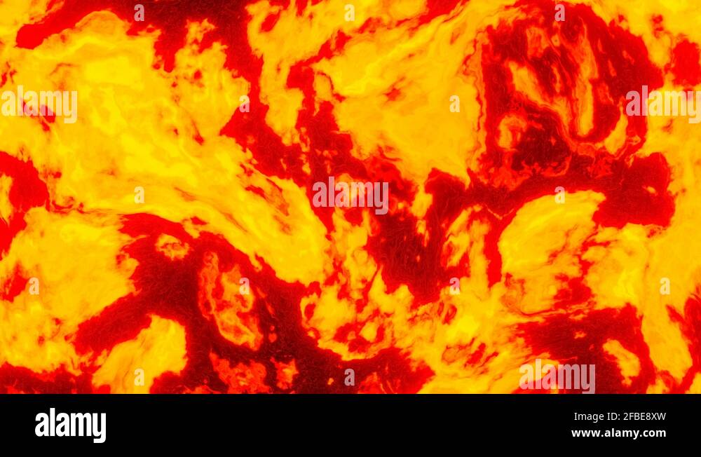 UHD 3D looping animation of the lava flow Stock Video Footage - Alamy