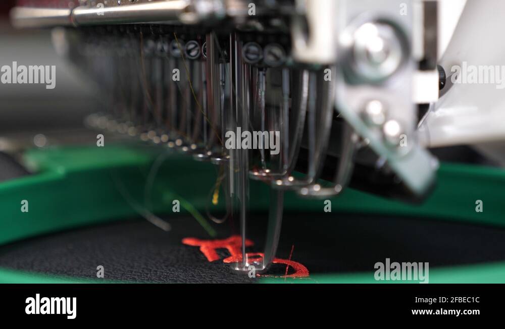 Robot sewing machine. automatic sewing machine. an automated machine ...