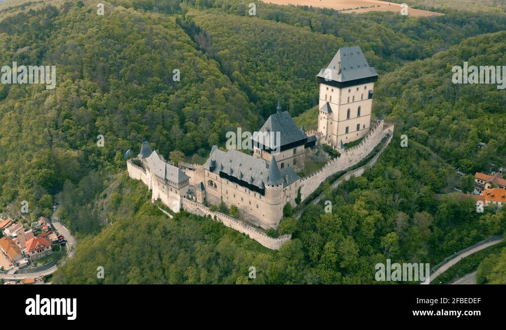 Castle karlstejn karlstein Stock Videos & Footage - HD and 4K Video ...