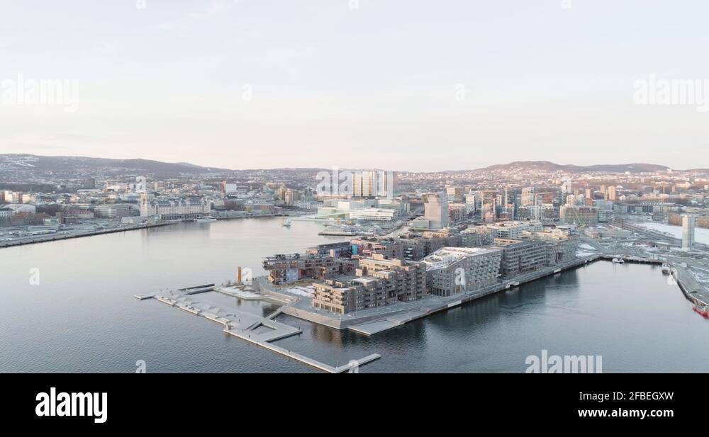 Oslo waterfront architecture Stock Videos & Footage - HD and 4K Video ...