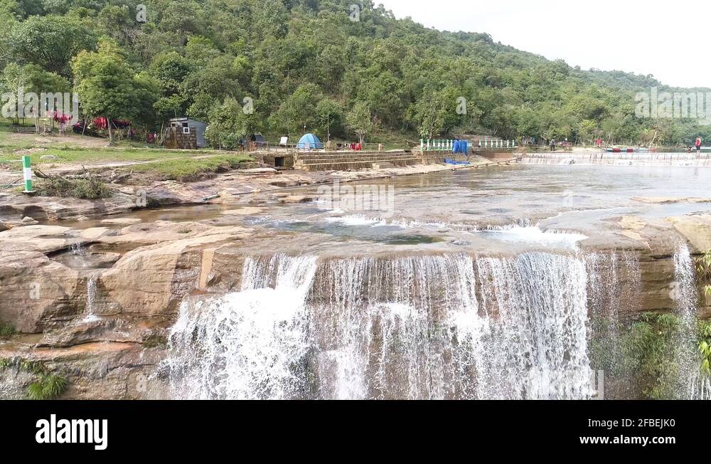 Wild paradise waterfalls of Krang Shuri at Jaintia Hills, Meghalaya ...