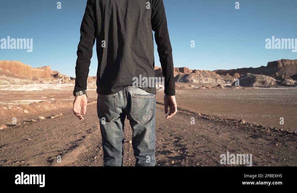 Man walking on desert road Stock Videos & Footage - HD and 4K Video ...