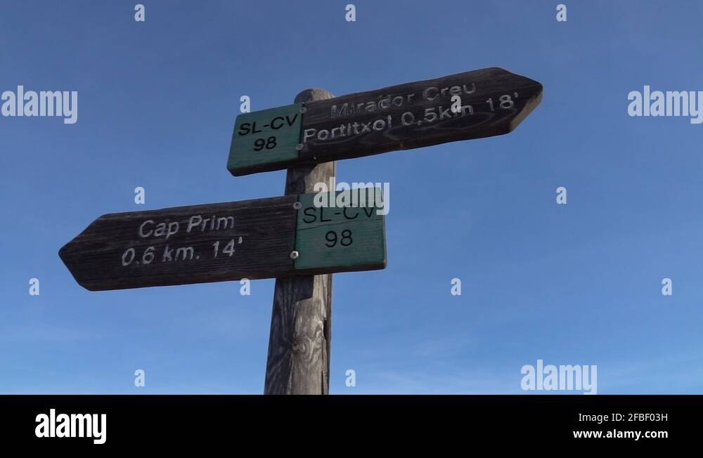 Wooden pole direction signs Stock Videos & Footage - HD and 4K Video ...