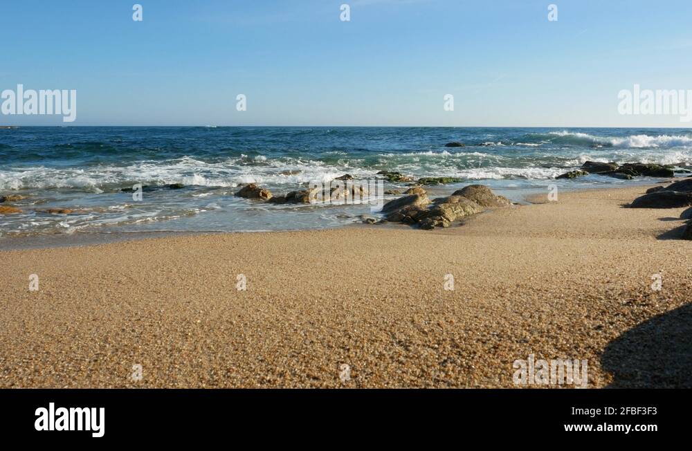 Wide angle beach low angle on beach Stock Videos & Footage - HD and 4K ...