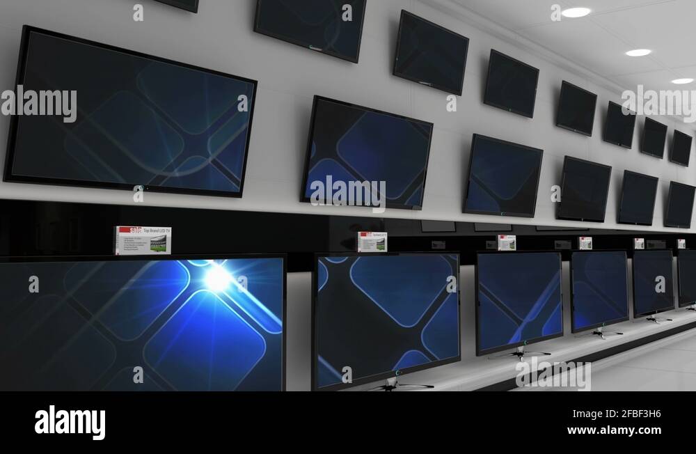 Television store display Stock Videos & Footage - HD and 4K Video Clips ...
